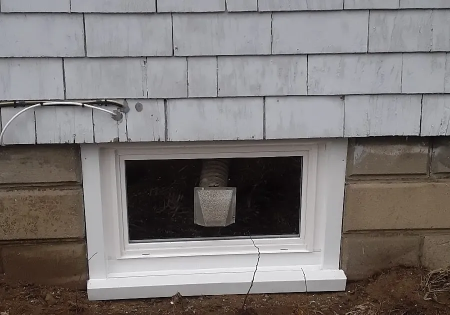 Hopper Window Install in Providence - The Window Source of Rhode Island